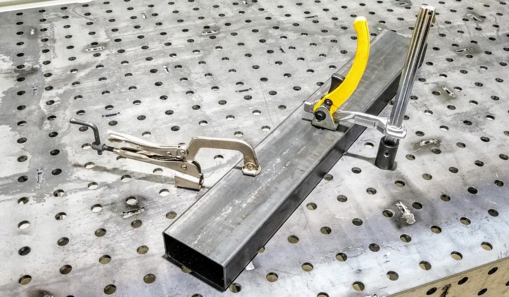 Welding Table – 40″ x 80″ Fully Fabricated Weld Tables – Texas Metal Works